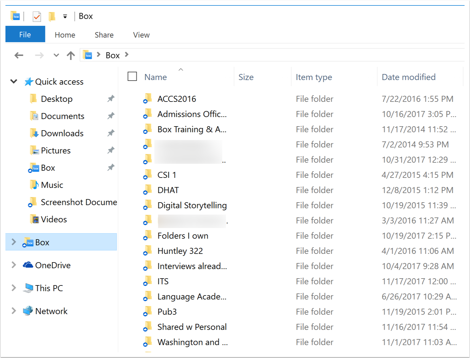 Installation Kieselstein Weben Box Folder On Desktop Markieren Sie Ei 